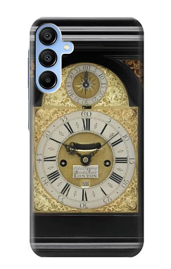 S3144 アンティークブラケット時計 Antique Bracket Clock Samsung Galaxy A15 5G バックケース ...