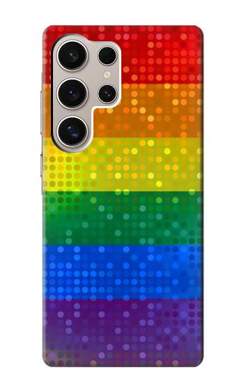 S2683 レインボーフラッグ プライド旗 Rainbow LGBT Pride Flag Samsung Galaxy S24 Ultra ...