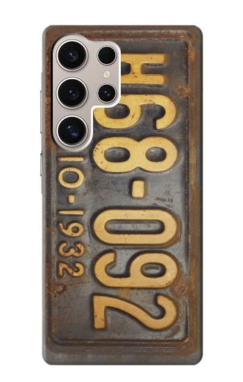 S3228 ヴィンテージ 車のナンバープレート Vintage Car License Plate Samsung Galaxy S24 ...