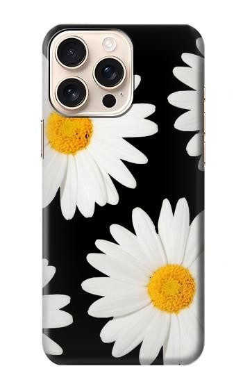 S2477 デイジーの花 Daisy flower iPhone 16 pro max バックケース、フリップケース・カバー