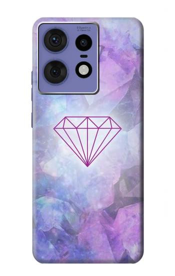 S3455 ダイヤモンド Diamond Motorola Edge 50 Fusion バックケース、フリップケース・カバー