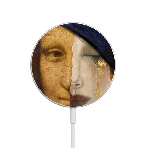 S3853 モナリザ グスタフクリムト フェルメール Mona Lisa Gustav Klimt Vermeer iPhone 16 15 ...