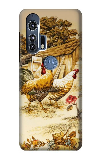 S2181 フレンチカントリーチキン French Country Chicken Motorola Edge+ バックケース、フリップケース・カバー