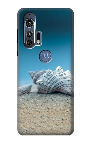 S3213 海 海の貝殻 Sea Shells Under the Sea Motorola Edge+ バックケース、フリップケース・カバー