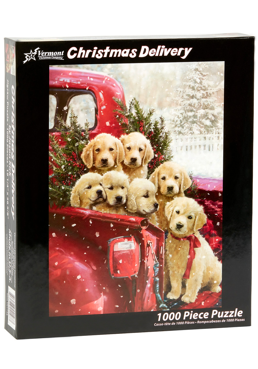 VC1125 | Christmas Delivery Jigsaw Puzzle - 1000 PC - Vermont Christmas ...