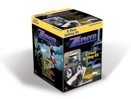 Zephyr 8 Piece Buffing Kit - Zephyr Pro Australia