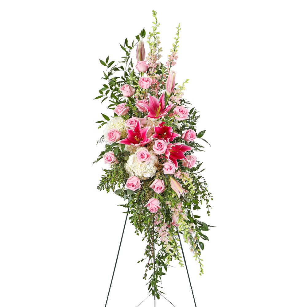 Forever Adored Standing Spray - Abbott Florist