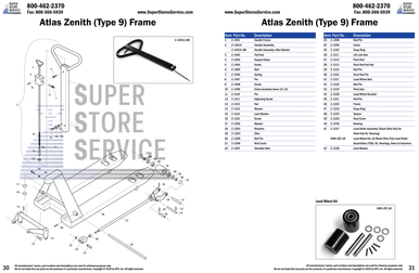 *Atlas Zenith (Type 9) Frame - Super Stores Service