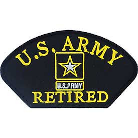PATCH-ARMY HAT, RETIRED - HQ Company/Surplus Warrior