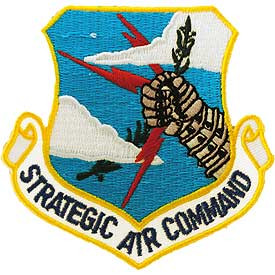 PATCH USAF,STRAT AIR CMD - HQ Company/Surplus Warrior