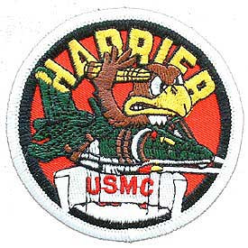 PATCH-USMC,HARRIER (RND) - HQ Company/Surplus Warrior
