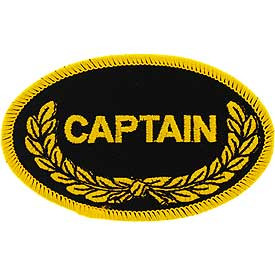 PATCH-OVAL,CAPTIAN - HQ Company/Surplus Warrior