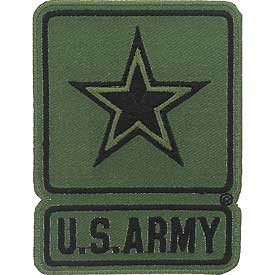 PATCH-ARMY LOGO U.S. (SUBDUED) - HQ Company/Surplus Warrior