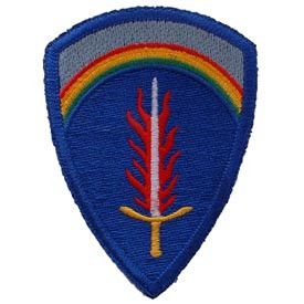 PATCH-ARMY,SHAEF,USAF EUR - HQ Company/Surplus Warrior