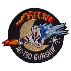 PATCH-USAF, SPECTRE, AC-130 - HQ Company/Surplus Warrior