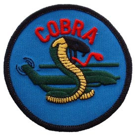 PATCH-HEL, COBRA, ROUND - HQ Company/Surplus Warrior