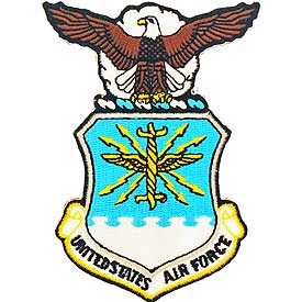 PATCH0- USAF LOGO SEAL - HQ Company/Surplus Warrior