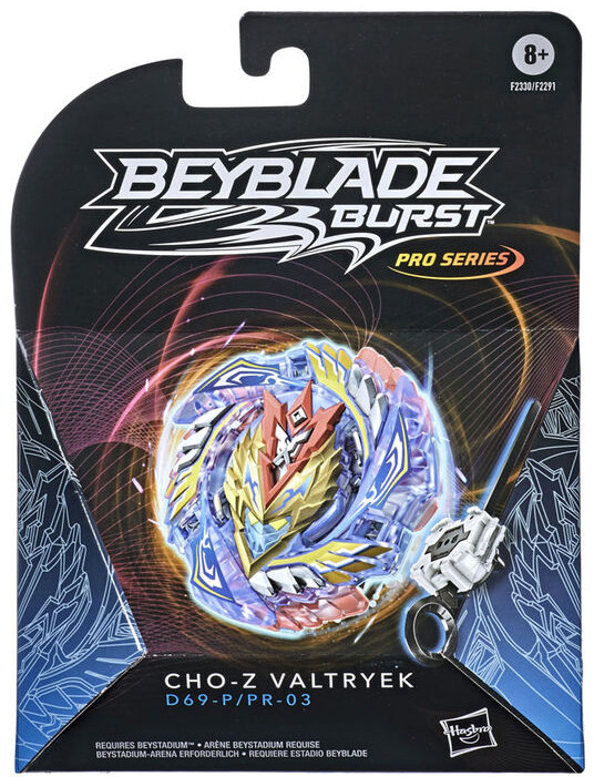 HASBRO Cho-Z Valtryek / Valkyrie Burst Surge PRO SERIES Beyblade F2330 ...