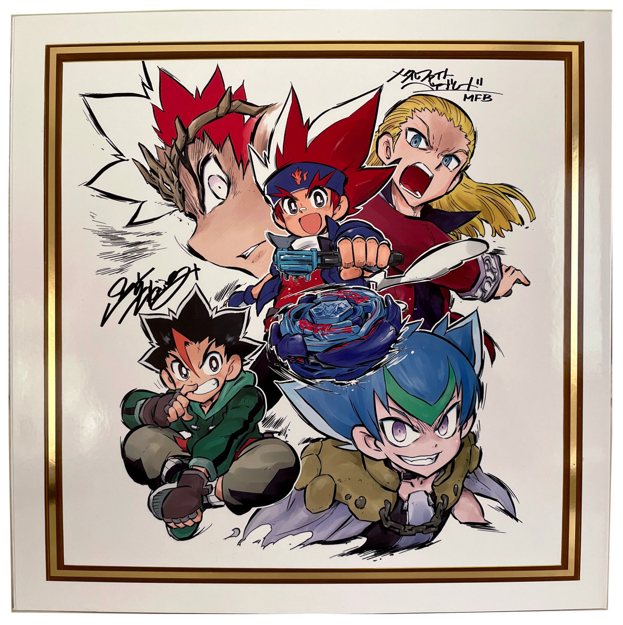 TAKARA TOMY Burst Metal Fight Beyblade Anime 10th Anniversary Set WBBA ...