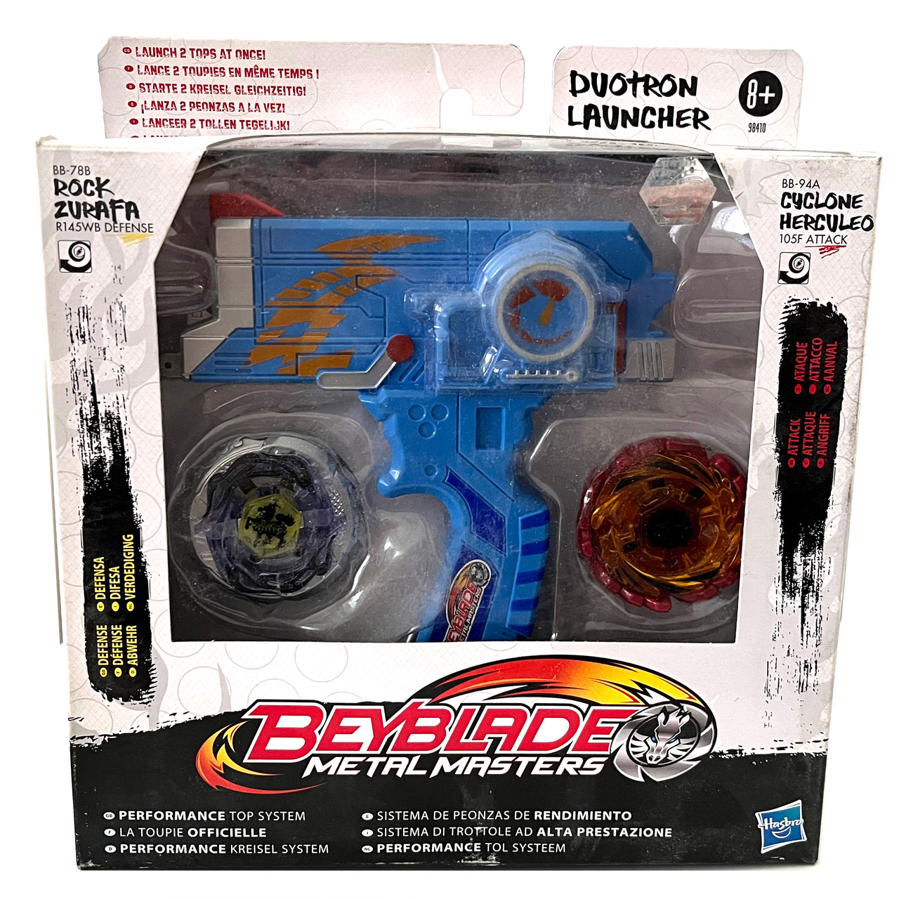 TAKARA TOMY Rock Giraffe / Zurafa R145WB Metal Masters Beyblade BB-78 ...