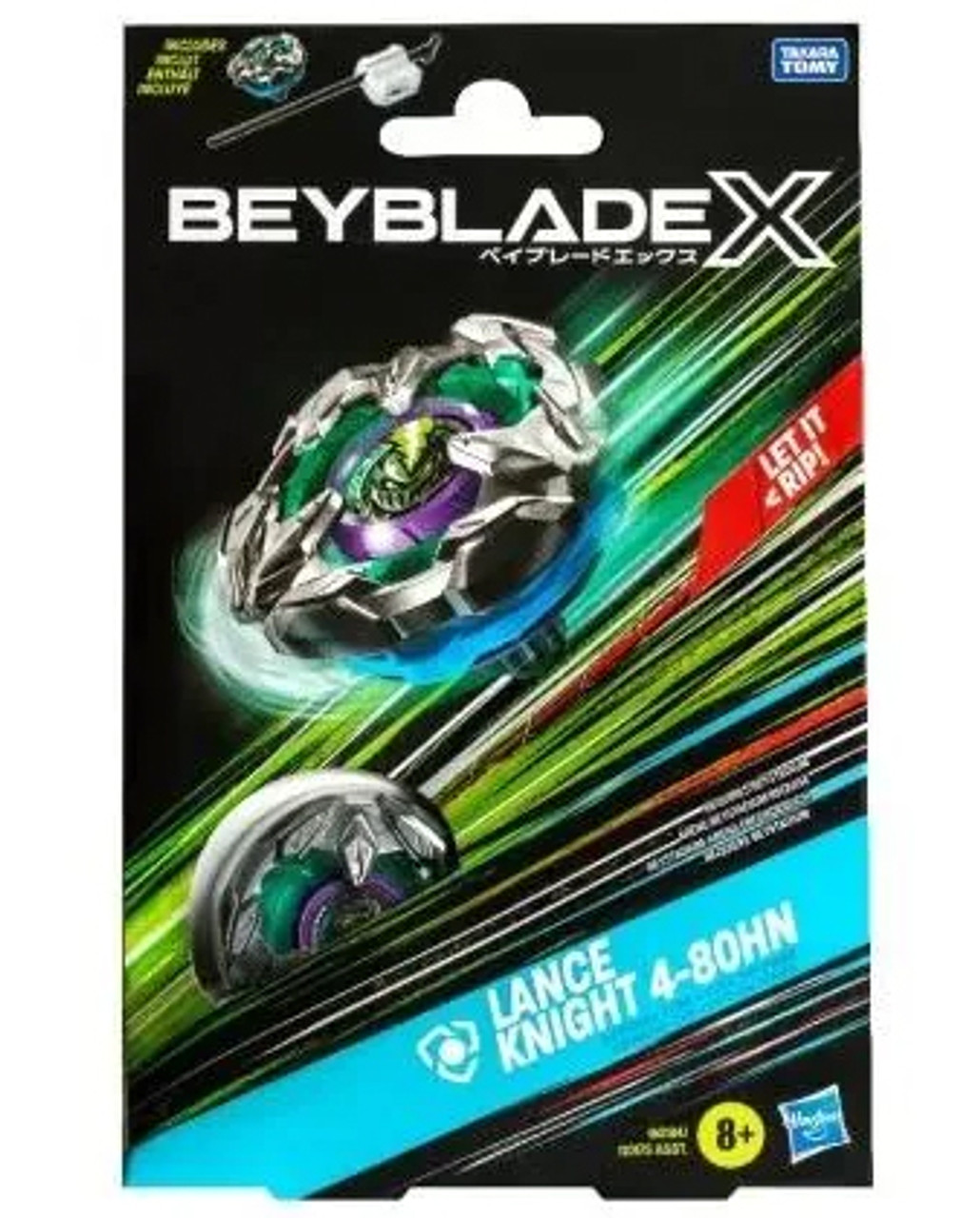 HASBRO Knight Lance 4-80HN Beyblade X Starter BX-13 - BeysAndBricks