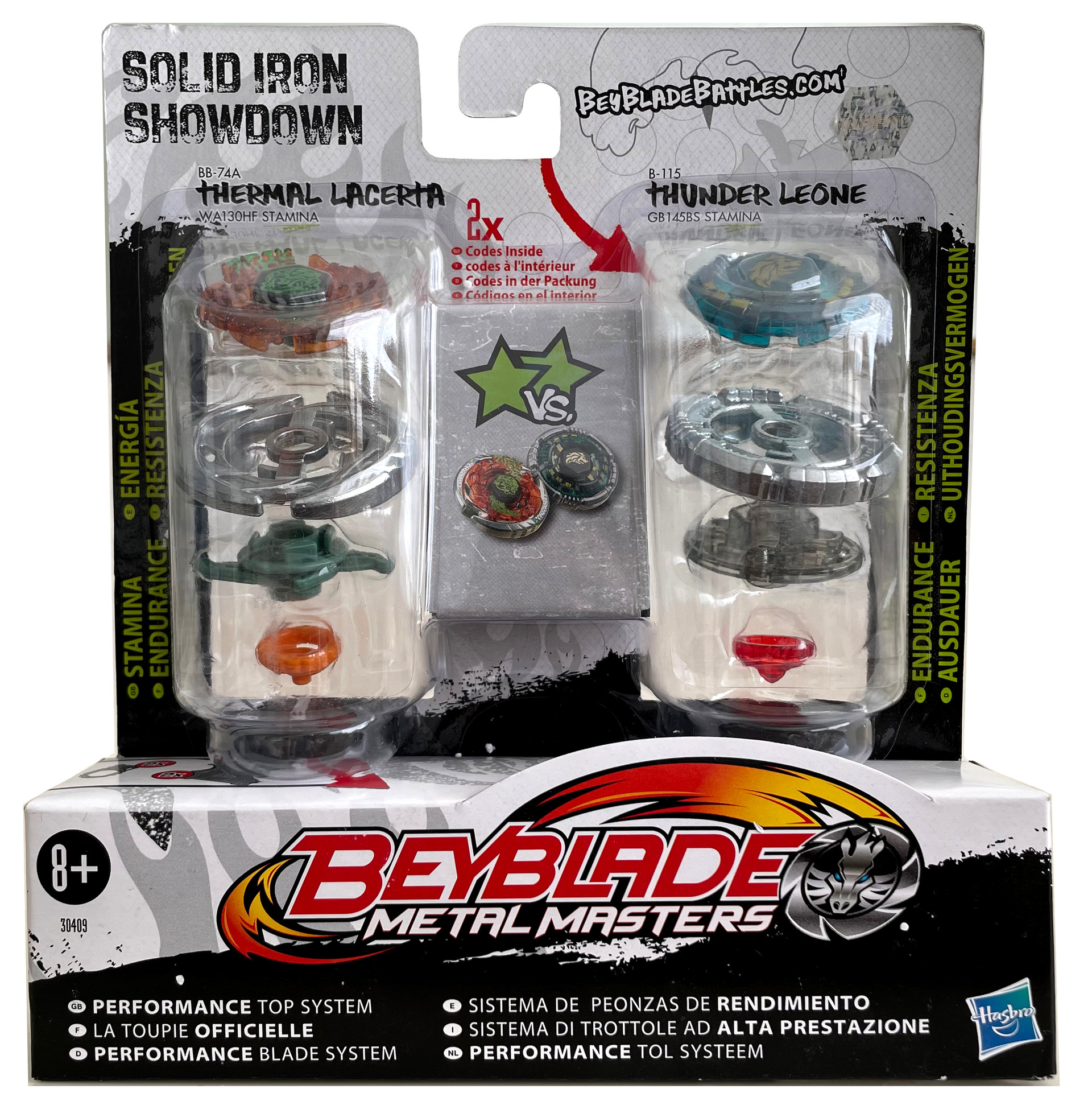 HASBRO Evil Befall / Killer Beafowl UW145EWD Metal Masters Beyblade BB ...