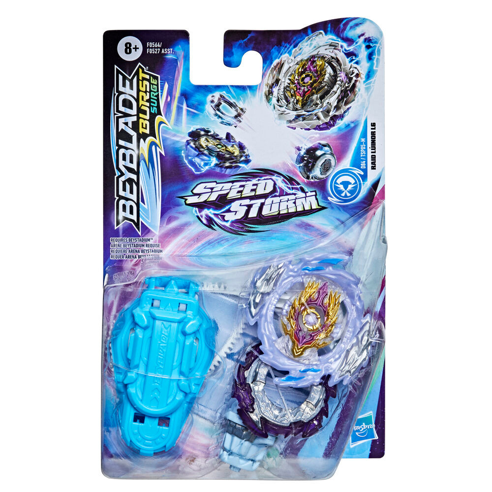 HASBRO Vex Lucius L6 Burst Surge SpeedStorm Beyblade F0567 - BeysAndBricks