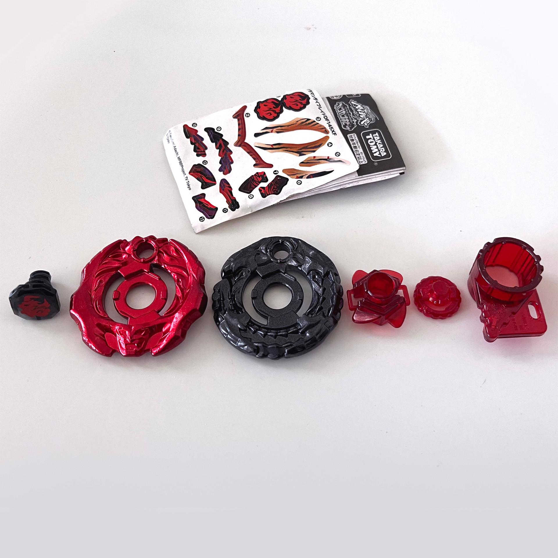 TAKARA TOMY Saramanda Ifraid DF145XF, Flame Red Version, Zero-G Shogun ...