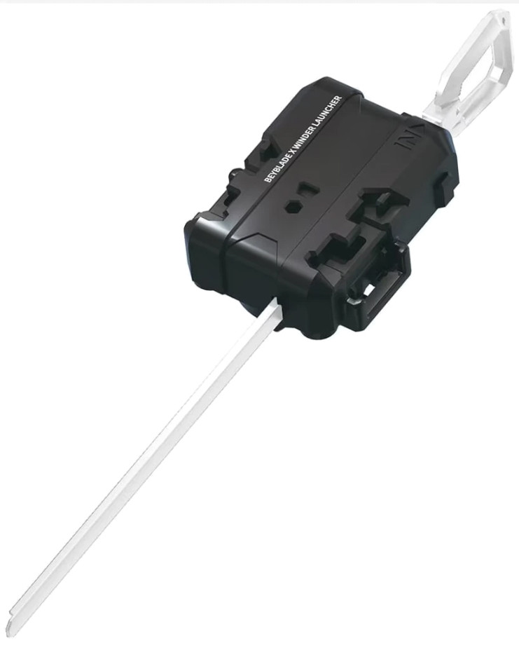 TAKARA TOMY Beyblade X Custom Line Winder Ripcord Launcher (Black×White ...