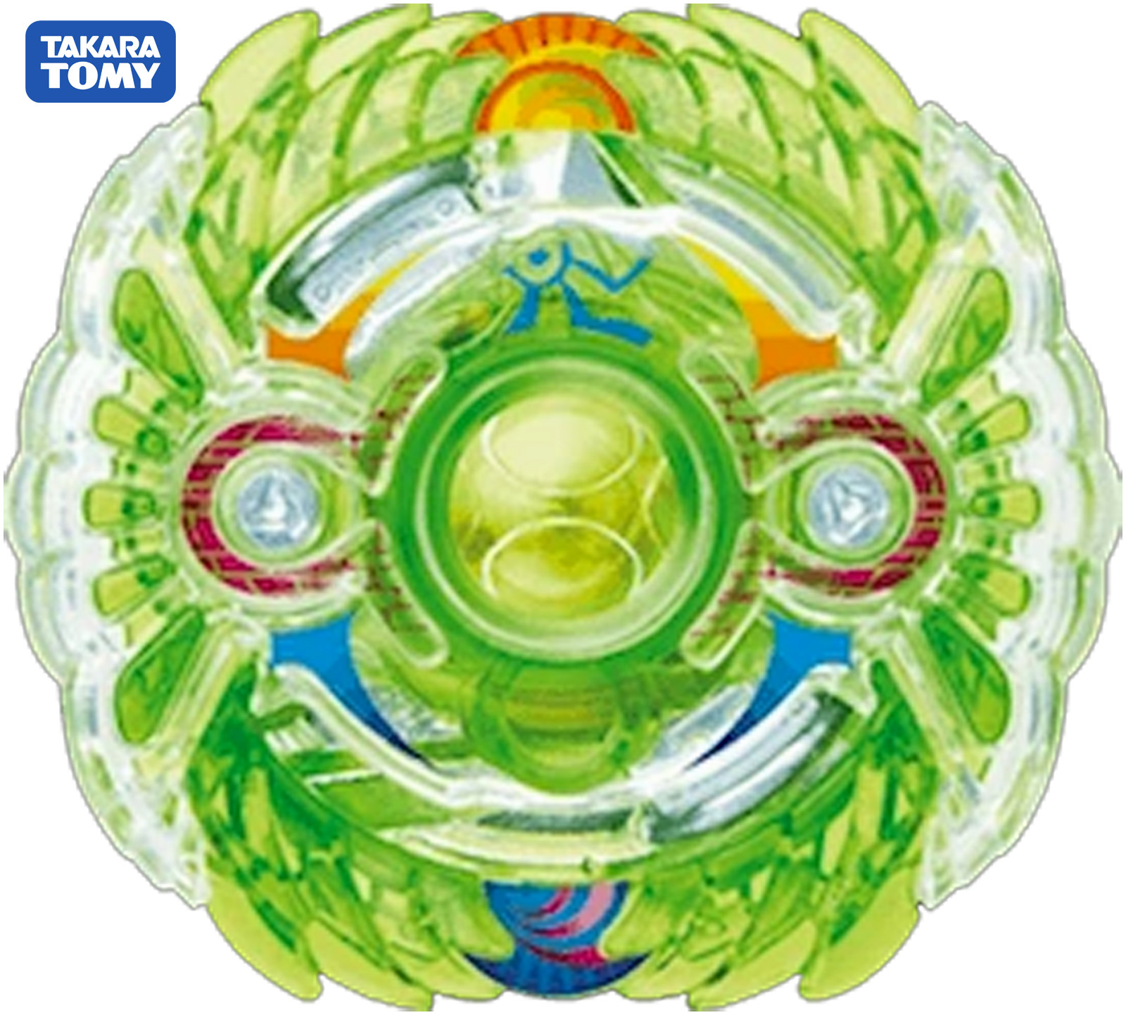 TAKARA TOMY B-61 06 RARE Holy Horusood H2 TRIPLE ORBIT Burst Beyblade ...