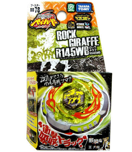 TAKARA TOMY Rock Giraffe / Zurafa R145WB Metal Masters Beyblade BB-78 ...