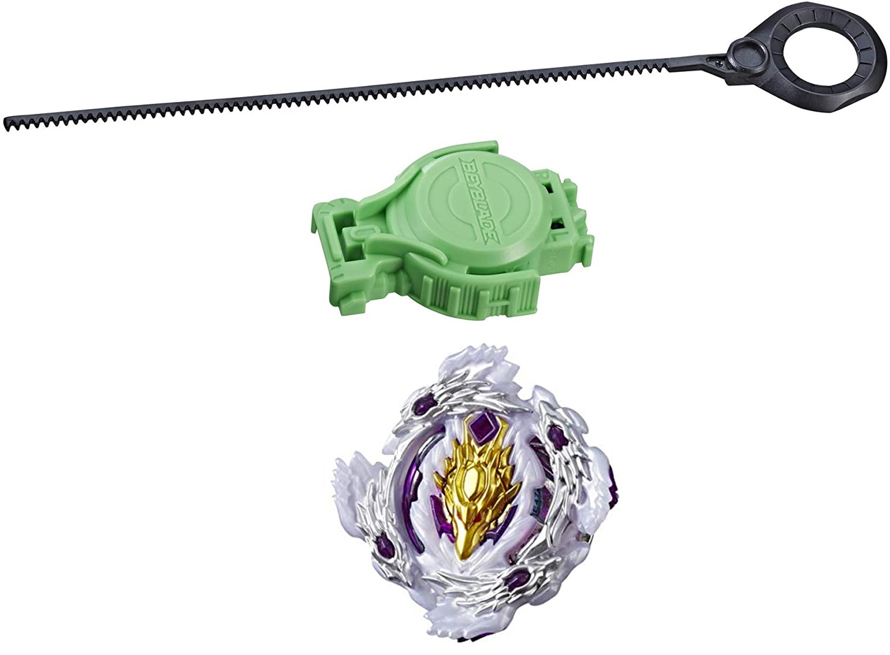 HASBRO Brutal Luinor L4 / Lost Longinus Burst Turbo Slingshock Beyblade ...
