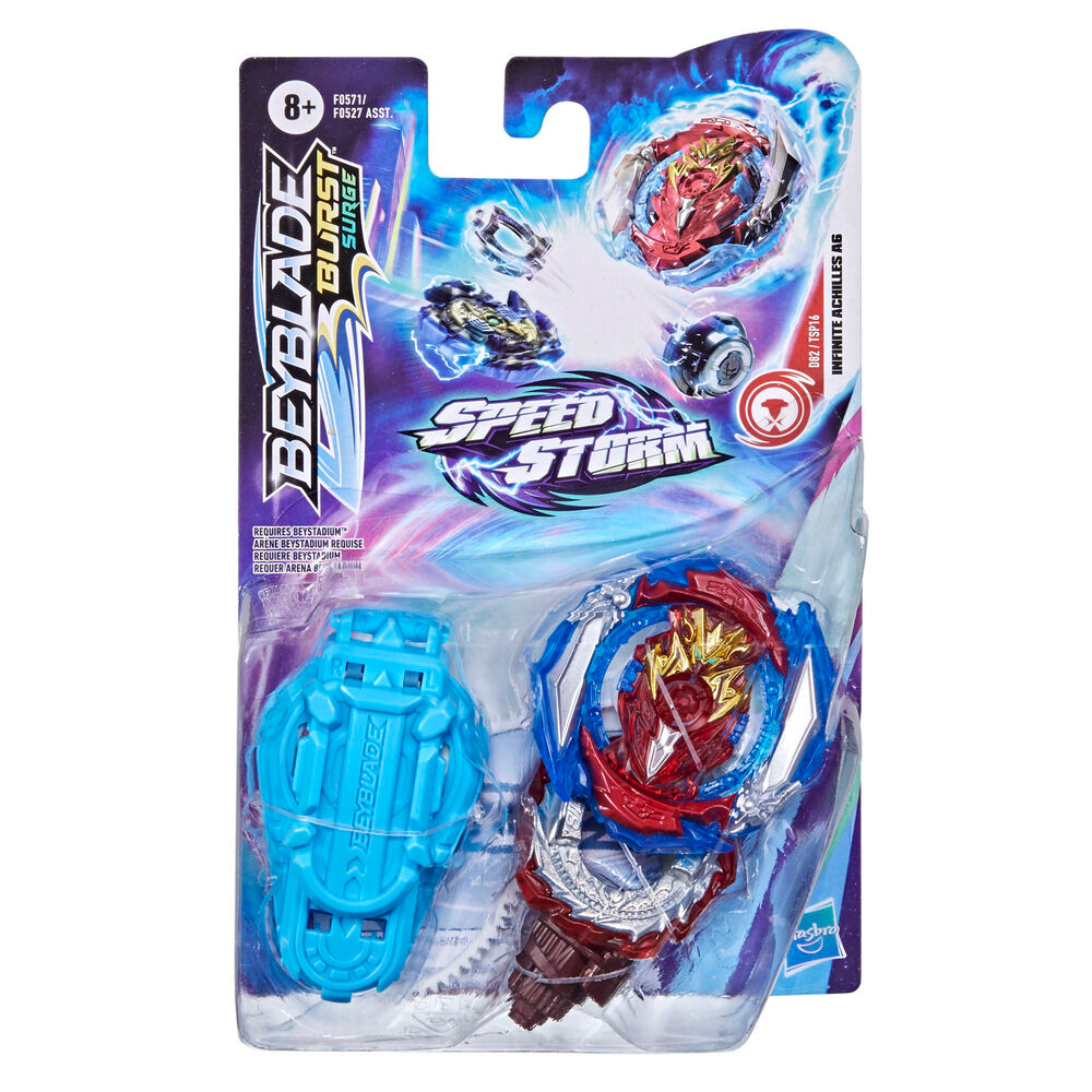 HASBRO Abyss Devolos D6 Burst Surge SpeedStorm Beyblade F0617 ...