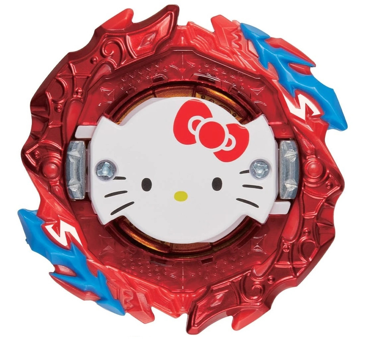 TAKARA TOMY Astral Hello Kitty .Ov.R'-0 Burst Ultimate DB Beyblade B-00 ...