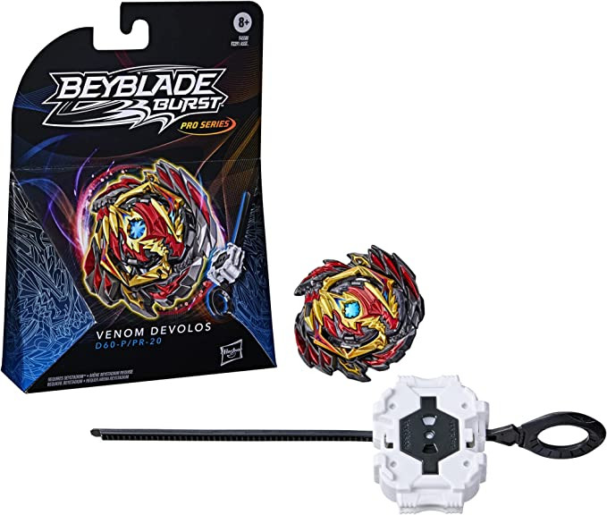 HASBRO Venom Devolos Burst QuadDrive PRO SERIES Beyblade F4558 ...