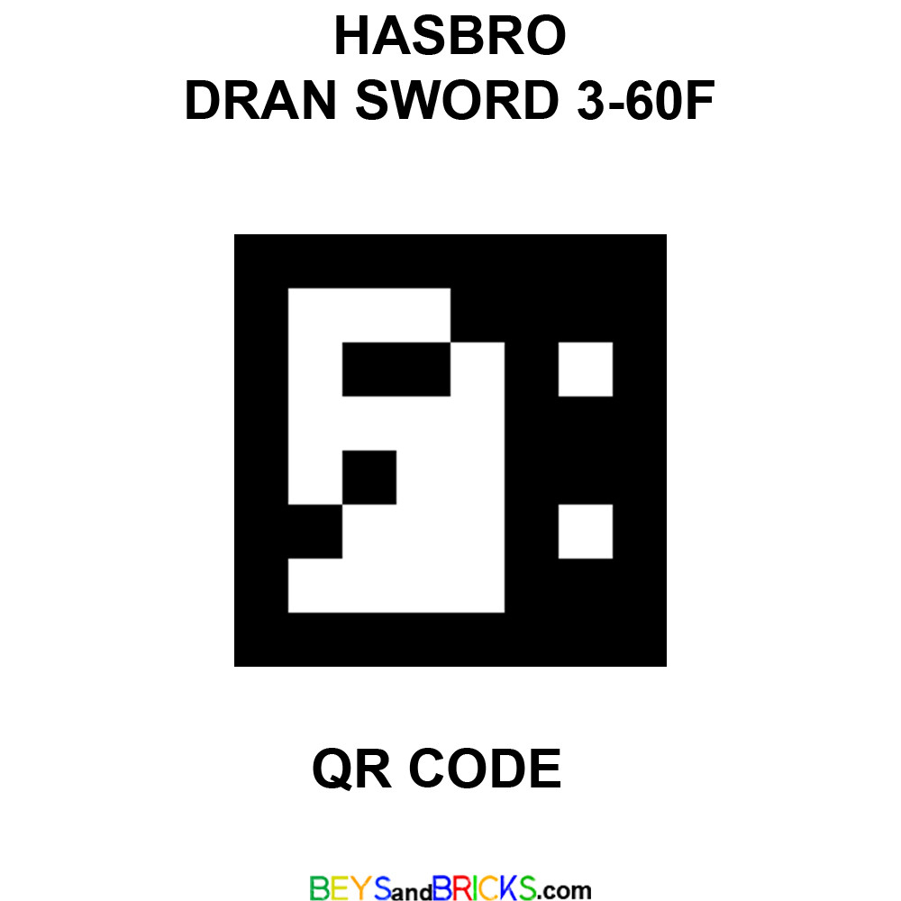 HASBRO Sword Dran 3-60F Beyblade X Starter BX-01 - BeysAndBricks