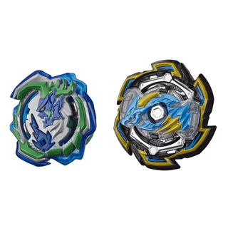 HASBRO Forneus F5 & Master Devolos D5 Burst Rise HyperSphere Beyblade ...