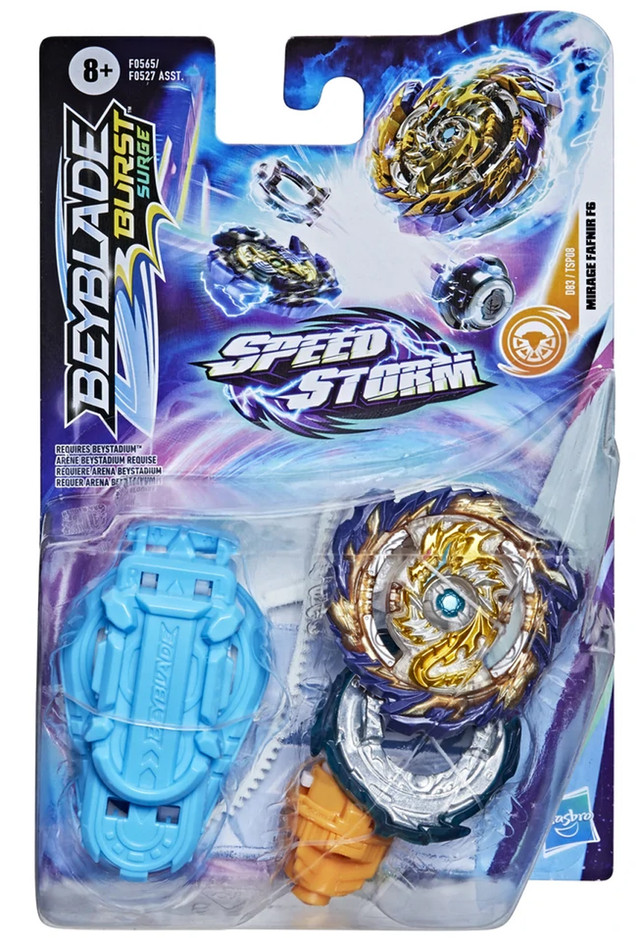 HASBRO Hollow Doomscizor D6 Burst Surge SpeedStorm Beyblade F0619 ...