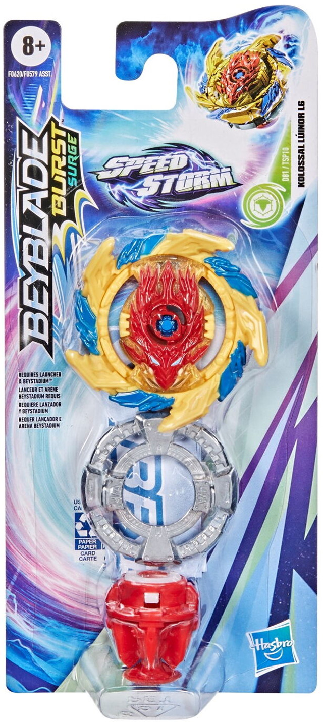 HASBRO Vex Lucius L6 Burst Surge SpeedStorm Beyblade F0567 - BeysAndBricks