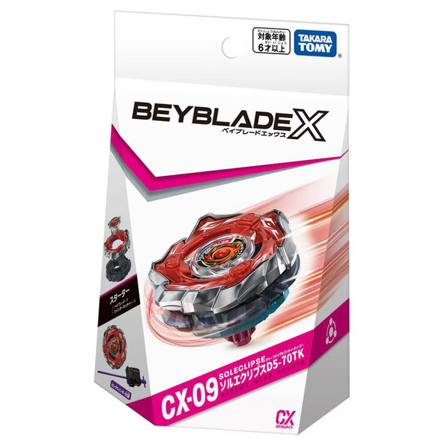 [PRE-ORDER] TAKARA TOMY Beyblade X Starter Sol Eclipse D5-70TK CX-09 ...