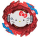 TAKARA TOMY Astral Hello Kitty .Ov.R'-0 Burst Ultimate DB Beyblade B-00 ...