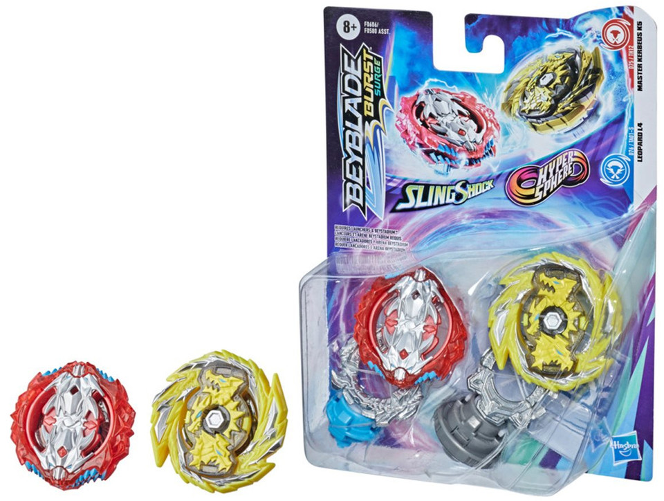 HASBRO Leopard L4 & Master Kerbeus K5 Burst Surge Hypersphere ...