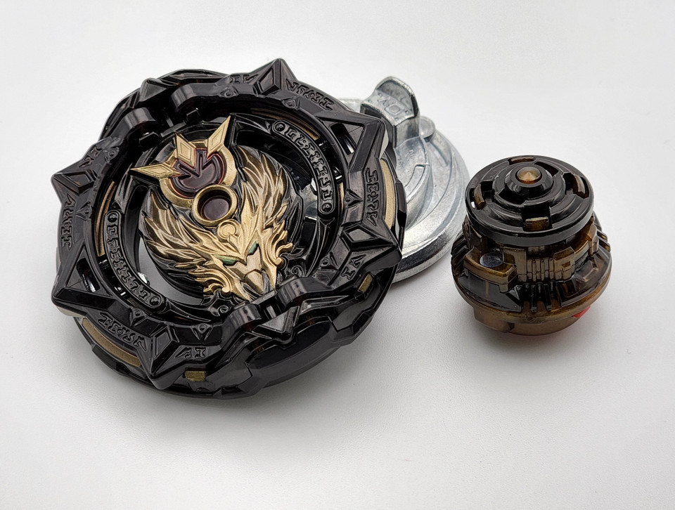 TAKARA TOMY Greatest Raphael / Glory Regnar .Ov.HXt+' Burst DB Beyblade ...