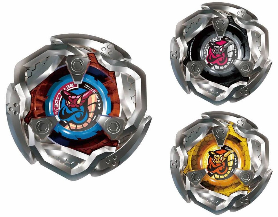 TAKARA TOMY Beyblade X Shark Edge 3-60LF (Prize) BX-14 01 - BeysAndBricks