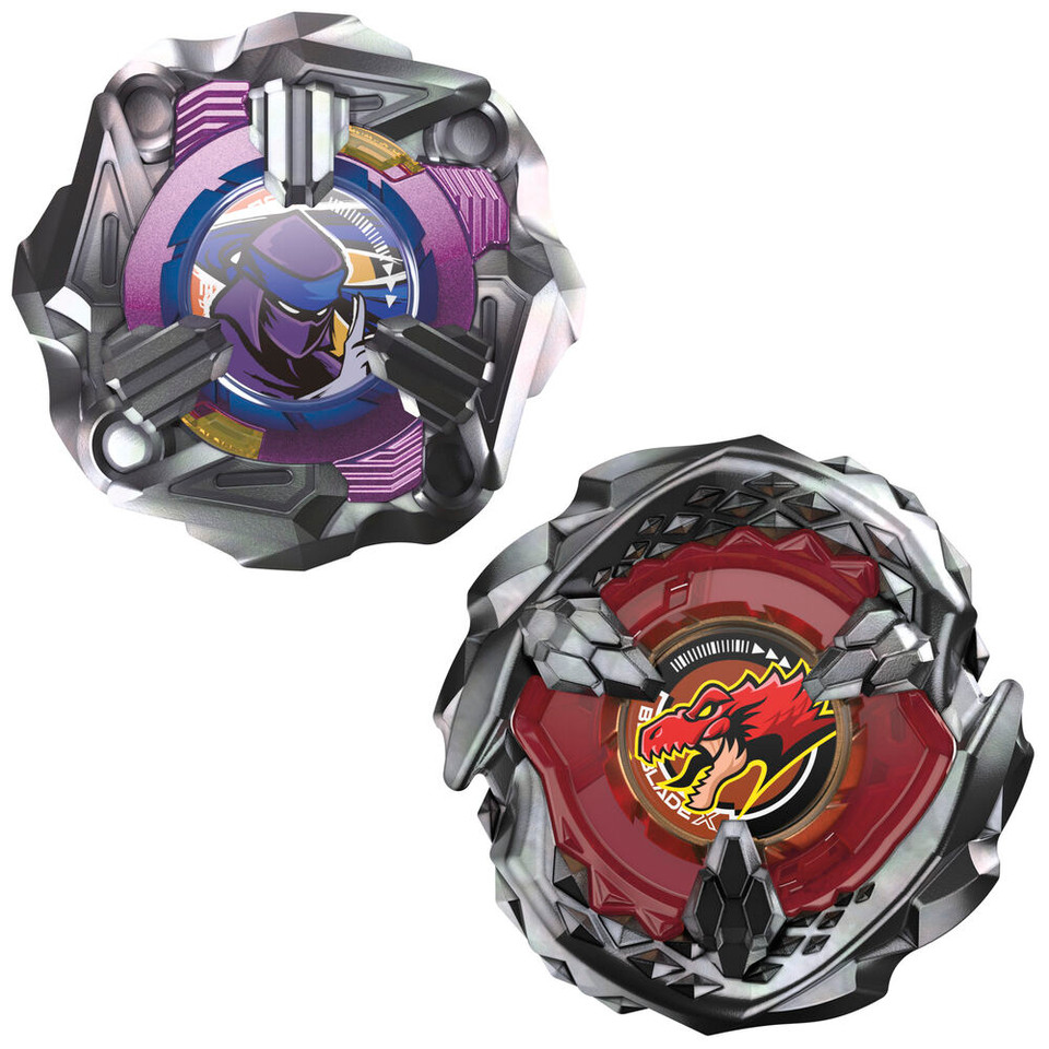 HASBRO Beat Tyranno & Knife Shinobi Beyblade X Dual Pack - BeysAndBricks