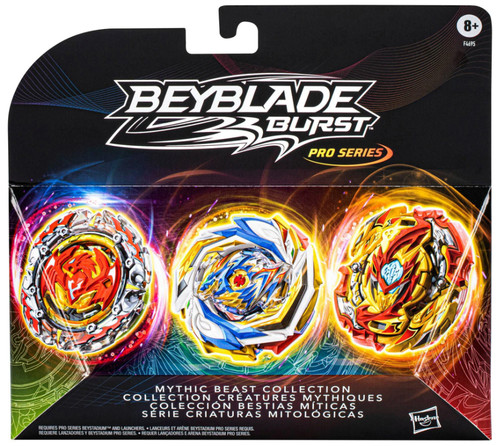 HASBRO Mythic Beast Collection Burst PRO SERIES Beyblades F4695 ...