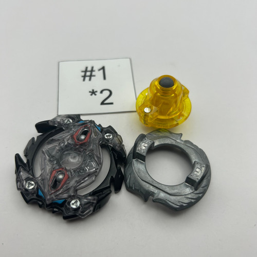 TAKARA TOMY Zillion Zeus / Zeutron Infinity Weight *2 Burst Beyblade B ...