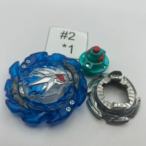 TAKARA TOMY King Helios Blue MM Legacy Quick' Burst BU DB Beyblade B ...