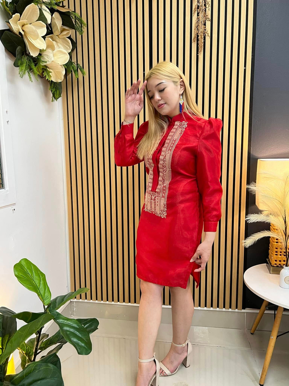 Miriam Red Bestida (Clearance Sale)