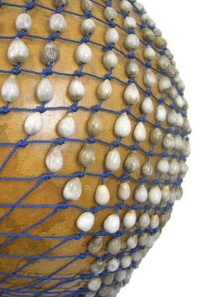 Classic Heartwood Extra-large Axatse Shekere on a Rope - 9" wide ...